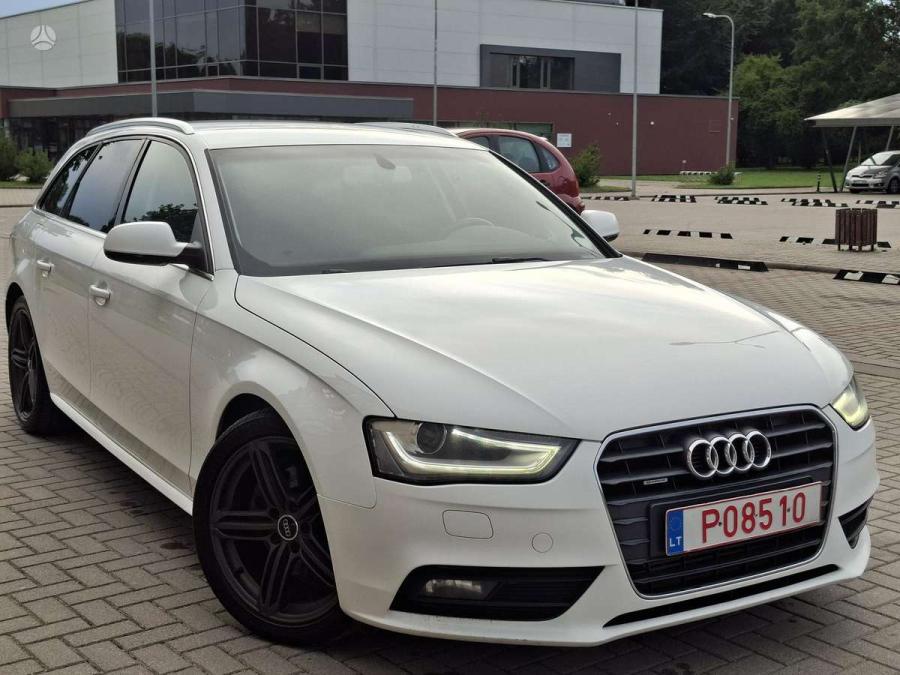 White Audi A4 2012 in Silute, with an engine capacity of 1.97 L and mileage of 295 thousand km for 7000 €, photo 4 on AUTOMOTO.COM.LV