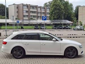 White Audi A4 2012 in Silute, with an engine capacity of 1.97 L and mileage of 295 thousand km for 7000 €, photo 6 on AUTOMOTO.COM.LV