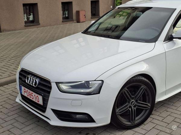 White Audi A4 2012 in Silute, with an engine capacity of 1.97 L and mileage of 295 thousand km for 7000 €, photo 7 on AUTOMOTO.COM.LV