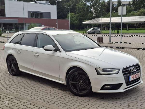 White Audi A4 2012 in Silute, with an engine capacity of 1.97 L and mileage of 295 thousand km for 7000 €, photo 8 on AUTOMOTO.COM.LV