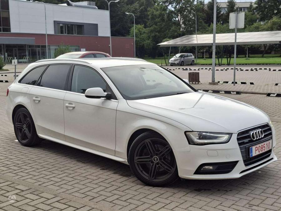 White Audi A4 2012 in Silute, with an engine capacity of 1.97 L and mileage of 295 thousand km for 7000 €, photo 9 on AUTOMOTO.COM.LV