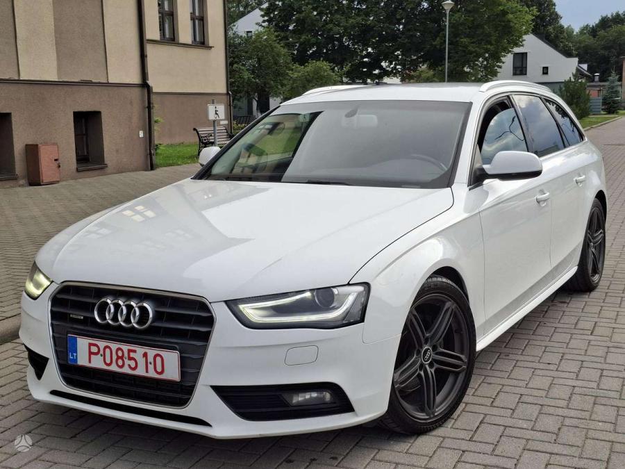 White Audi A4 2012 in Silute, with an engine capacity of 1.97 L and mileage of 295 thousand km for 7000 €, photo 14 on AUTOMOTO.COM.LV