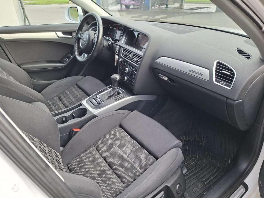 White Audi A4 2012 in Silute, with an engine capacity of 1.97 L and mileage of 295 thousand km for 7000 €, photo 20 on AUTOMOTO.COM.LV
