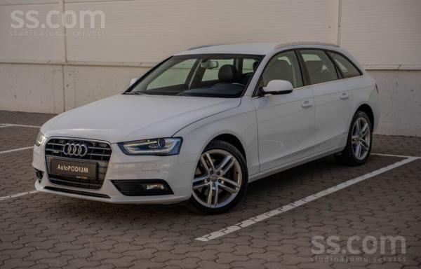 White Audi A4 2012 in Riga, with an engine capacity of 3.00 L and mileage of 249 thousand km for 9990 €, photo 1 on AUTOMOTO.COM.LV