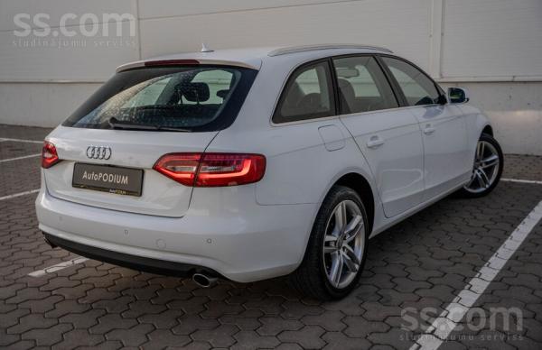 White Audi A4 2012 in Riga, with an engine capacity of 3.00 L and mileage of 249 thousand km for 9990 €, photo 6 on AUTOMOTO.COM.LV