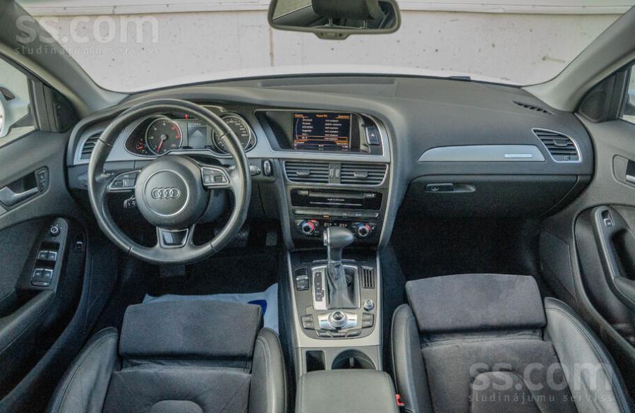 Balts Audi A4 2012 Rīga, ar dzinēja tilpumu 3.00 L un nobraukumu 249 tūkst. km par 9990 €, foto 13 vietnē AUTOMOTO.COM.LV