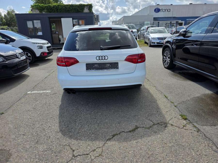 White Audi A4 2012 in Siauliai, with an engine capacity of 1.97 L and mileage of 229 thousand km for 6700 €, photo 6 on AUTOMOTO.COM.LV