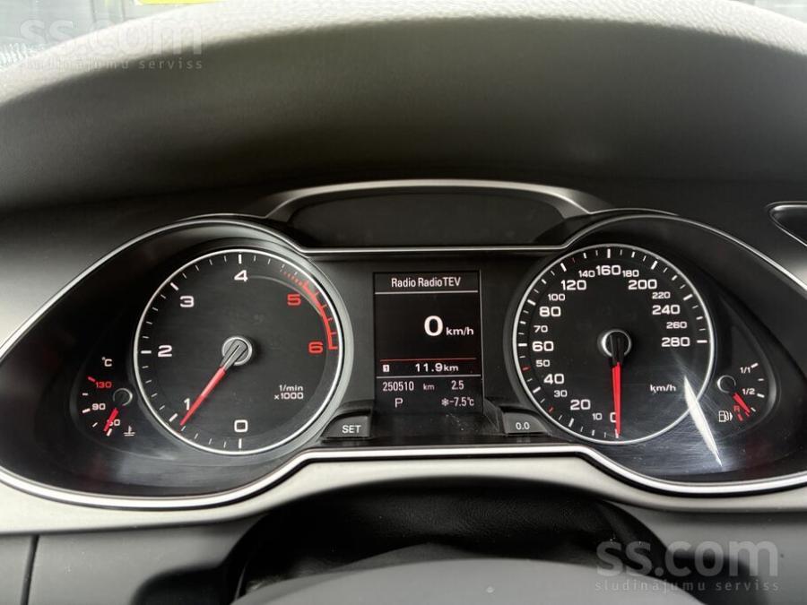 Balts Audi A4 2012 Rīga, ar dzinēja tilpumu 2.00 L un nobraukumu 251 tūkst. km par 7300 €, foto 11 vietnē AUTOMOTO.COM.LV
