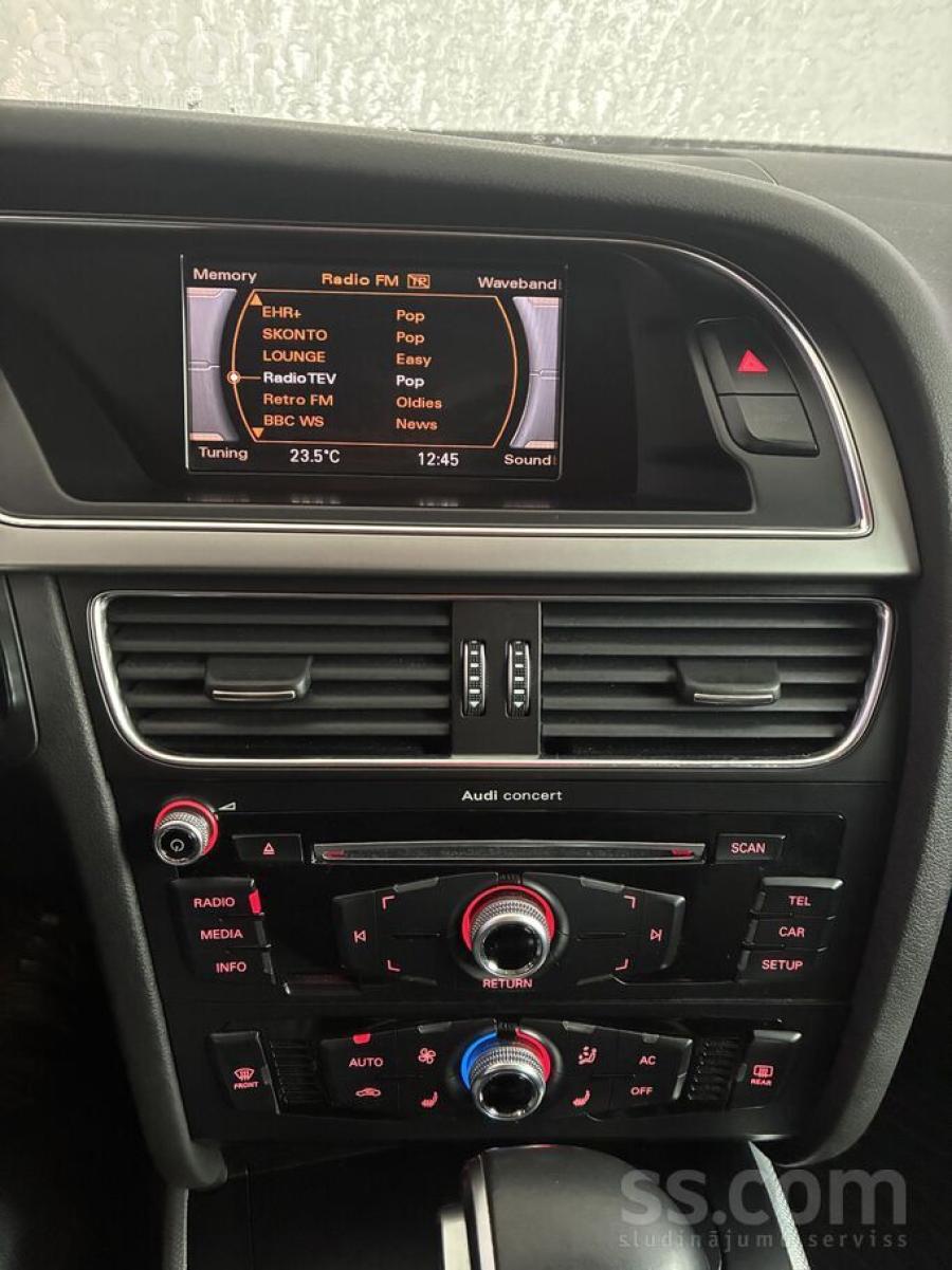 Balts Audi A4 2012 Rīga, ar dzinēja tilpumu 2.00 L un nobraukumu 251 tūkst. km par 7300 €, foto 13 vietnē AUTOMOTO.COM.LV