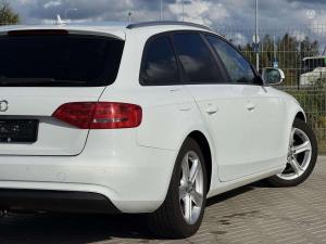 White Audi A4 2012 in Taurage, with an engine capacity of 1.97 L and mileage of 342 thousand km for 6700 €, photo 9 on AUTOMOTO.COM.LV