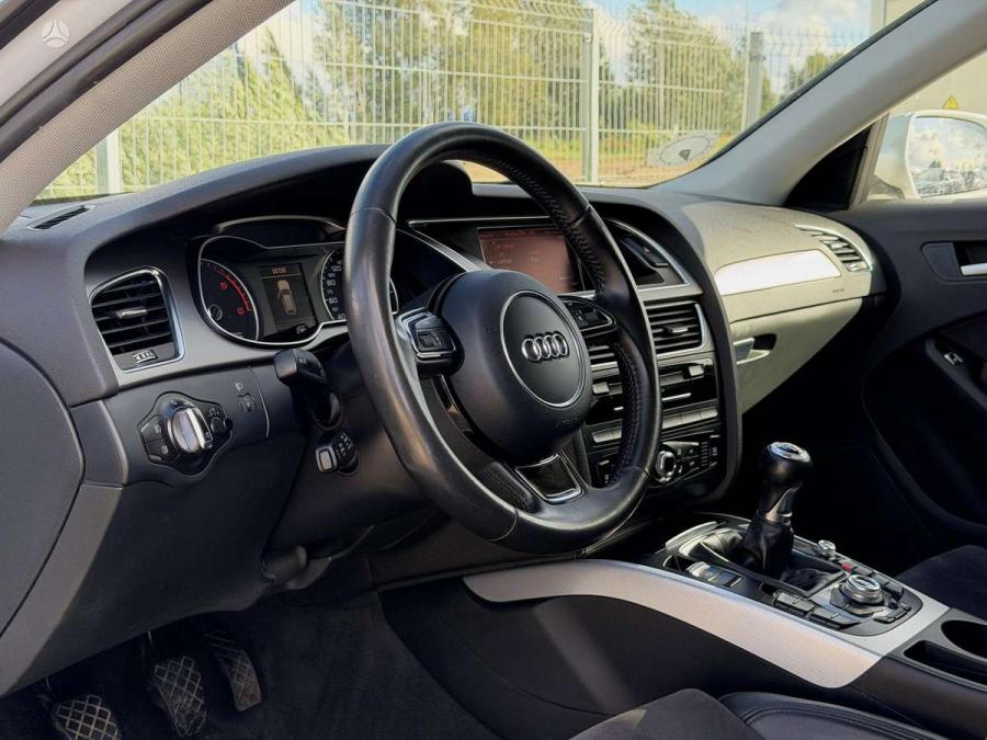 White Audi A4 2012 in Taurage, with an engine capacity of 1.97 L and mileage of 342 thousand km for 6700 €, photo 12 on AUTOMOTO.COM.LV