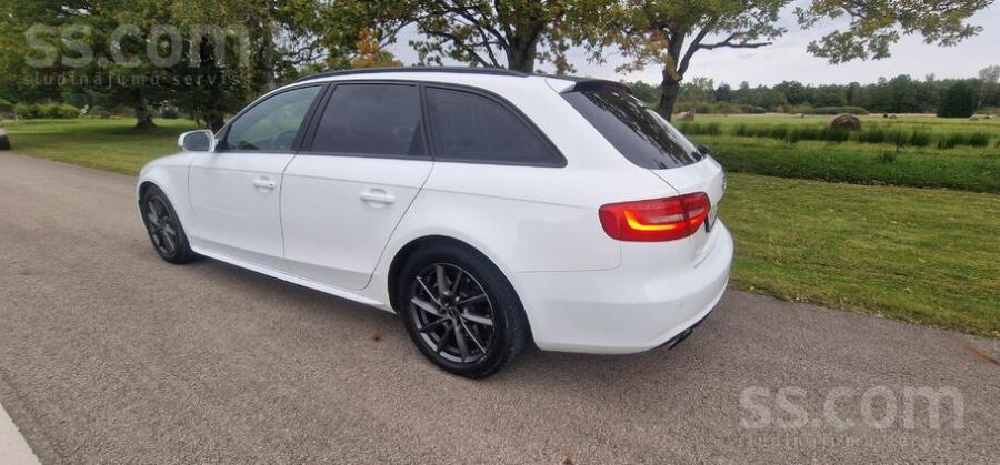 White Audi A4 2012 in Talsi, with an engine capacity of 2.00 L and mileage of 245 thousand km for 4500 €, photo 4 on AUTOMOTO.COM.LV