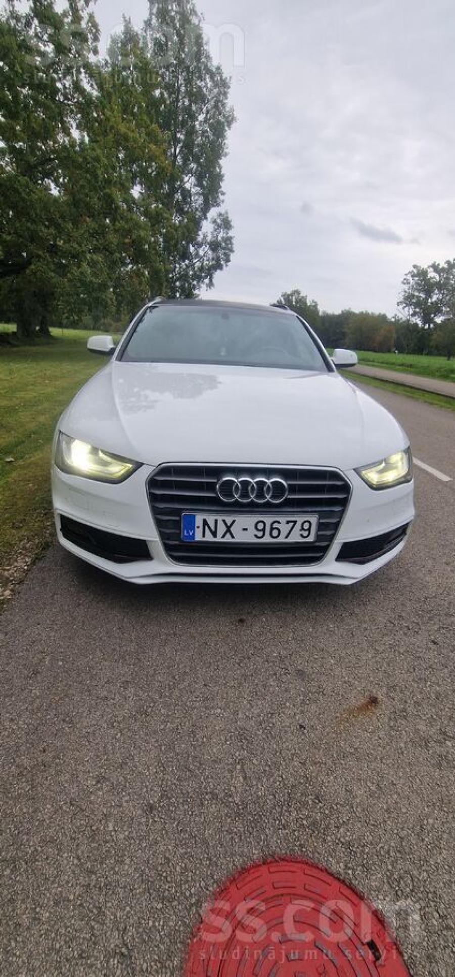 White Audi A4 2012 in Talsi, with an engine capacity of 2.00 L and mileage of 245 thousand km for 4500 €, photo 6 on AUTOMOTO.COM.LV