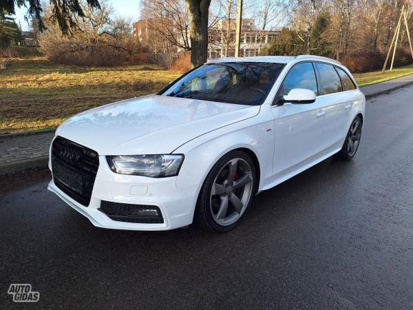 White Audi A4 2013 in Prienai, with an engine capacity of 2.00 L and mileage of 245 thousand km for 8999 €, photo 1 on AUTOMOTO.COM.LV