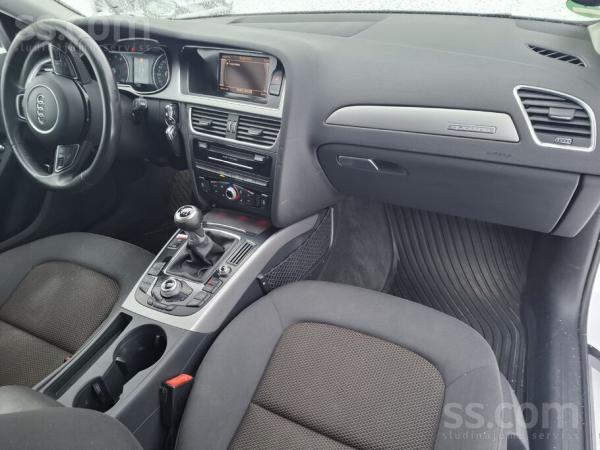Balts Audi A4 2013 Talsi, ar dzinēja tilpumu 2.00 L un nobraukumu 246 tūkst. km par 9800 €, foto 10 vietnē AUTOMOTO.COM.LV