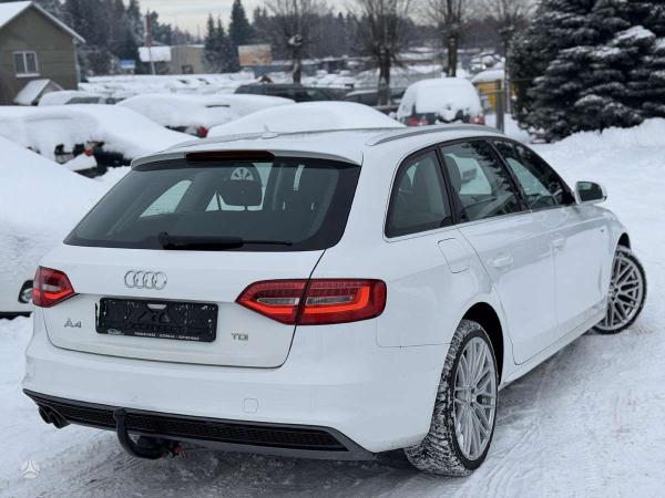 White Audi A4 2013 in Utena, with an engine capacity of 1.97 L and mileage of 290 thousand km for 5990 €, photo 2 on AUTOMOTO.COM.LV