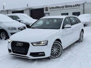 White Audi A4 2013 in Utena, with an engine capacity of 1.97 L and mileage of 290 thousand km for 5990 €, photo 3 on AUTOMOTO.COM.LV