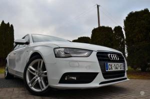 White Audi A4 2013 in Kaunas, with an engine capacity of 2.00 L and mileage of 269 thousand km for 7650 €, photo 4 on AUTOMOTO.COM.LV