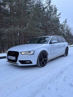 White Audi A4 2013 in Siauliai, with an engine capacity of 1.97 L and mileage of 299 thousand km for 6950 €, photo 3 on AUTOMOTO.COM.LV