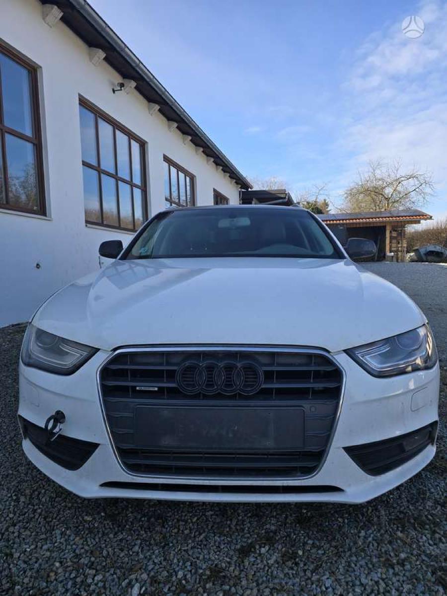 Balts Audi A4 2013 Utena, ar dzinēja tilpumu 2.97 L un nobraukumu 239 tūkst. km par 5350 €, foto 1 vietnē AUTOMOTO.COM.LV