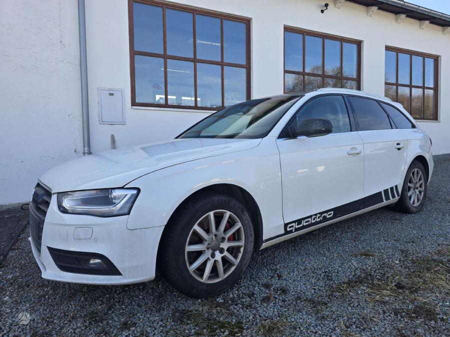 Balts Audi A4 2013 Utena, ar dzinēja tilpumu 2.97 L un nobraukumu 239 tūkst. km par 5350 €, foto 3 vietnē AUTOMOTO.COM.LV