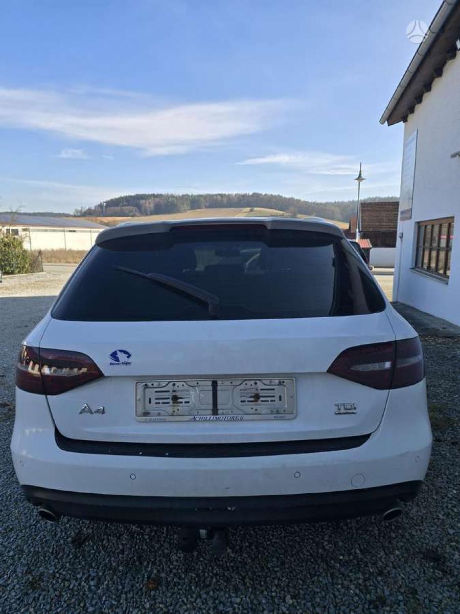 Balts Audi A4 2013 Utena, ar dzinēja tilpumu 2.97 L un nobraukumu 239 tūkst. km par 5350 €, foto 6 vietnē AUTOMOTO.COM.LV