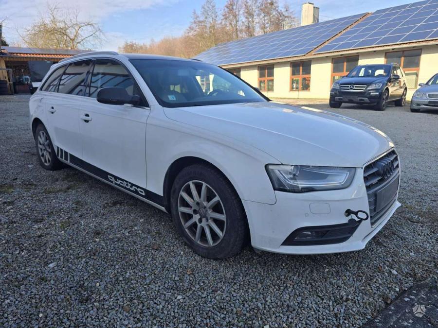 Balts Audi A4 2013 Utena, ar dzinēja tilpumu 2.97 L un nobraukumu 239 tūkst. km par 5350 €, foto 8 vietnē AUTOMOTO.COM.LV
