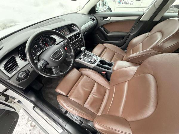 White Audi A4 2013 in Palanga, with an engine capacity of 1.97 L and mileage of 180 thousand km for 6800 €, photo 11 on AUTOMOTO.COM.LV