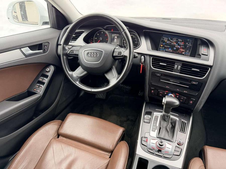 White Audi A4 2013 in Palanga, with an engine capacity of 1.97 L and mileage of 180 thousand km for 6800 €, photo 19 on AUTOMOTO.COM.LV