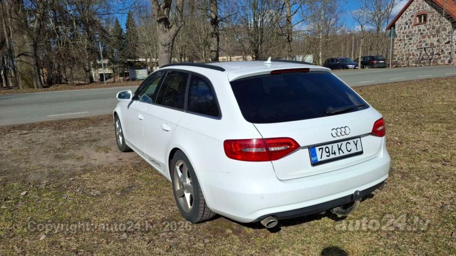 Balts Audi A4 2013 Tallina, ar dzinēja tilpumu 3.00 L un nobraukumu 314 tūkst. km par 12000 €, foto 4 vietnē AUTOMOTO.COM.LV