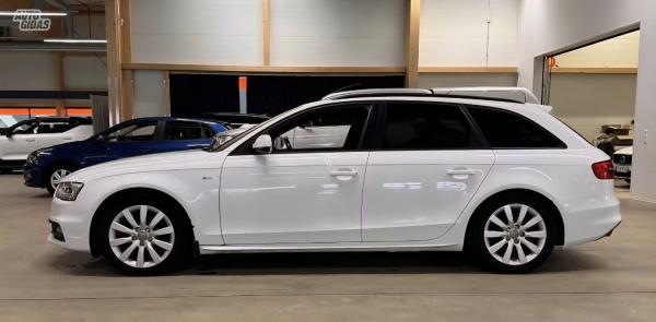 Balts Audi A4 2013 Kauņa, ar dzinēja tilpumu 2.00 L un nobraukumu 380 tūkst. km par 6200 €, foto 4 vietnē AUTOMOTO.COM.LV