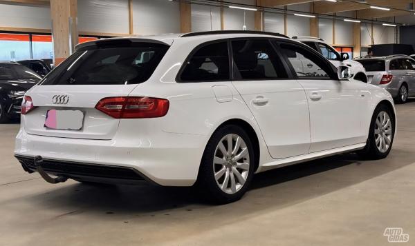 Balts Audi A4 2013 Kauņa, ar dzinēja tilpumu 2.00 L un nobraukumu 380 tūkst. km par 6200 €, foto 5 vietnē AUTOMOTO.COM.LV