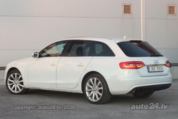 Balts Audi A4 2013 Tallina, ar dzinēja tilpumu 2.00 L un nobraukumu 400 tūkst. km par 8499 €, foto 5 vietnē AUTOMOTO.COM.LV