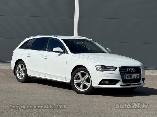 White Audi A4 2013 in Tallinn, with an engine capacity of 2.00 L and mileage of 262 thousand km for 8490 €, photo 3 on AUTOMOTO.COM.LV