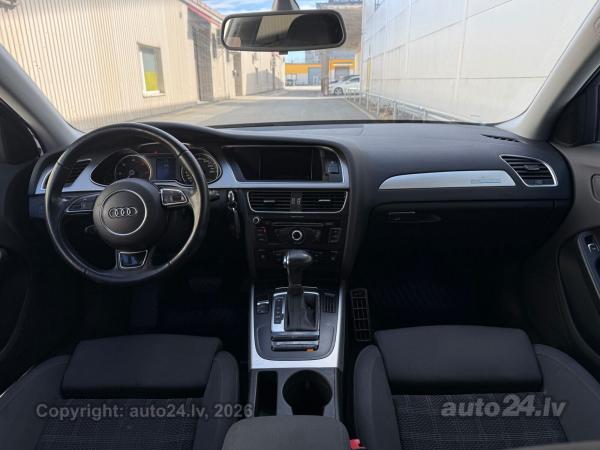 White Audi A4 2013 in Tallinn, with an engine capacity of 2.00 L and mileage of 262 thousand km for 8490 €, photo 8 on AUTOMOTO.COM.LV
