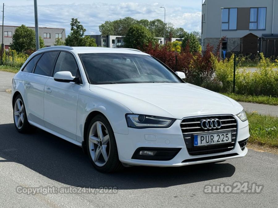White Audi A4 2013 in Tallinn, with an engine capacity of 2.00 L and mileage of 293 thousand km for 5800 €, photo 1 on AUTOMOTO.COM.LV