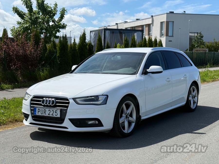 White Audi A4 2013 in Tallinn, with an engine capacity of 2.00 L and mileage of 293 thousand km for 5800 €, photo 3 on AUTOMOTO.COM.LV