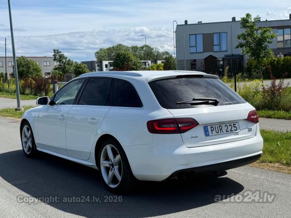 White Audi A4 2013 in Tallinn, with an engine capacity of 2.00 L and mileage of 293 thousand km for 5800 €, photo 4 on AUTOMOTO.COM.LV