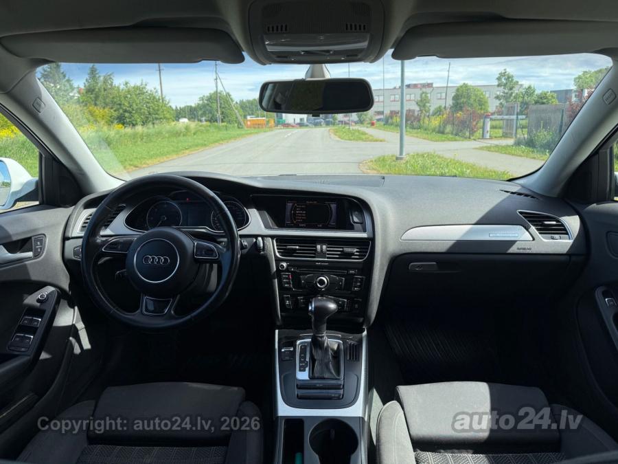 White Audi A4 2013 in Tallinn, with an engine capacity of 2.00 L and mileage of 293 thousand km for 5800 €, photo 7 on AUTOMOTO.COM.LV