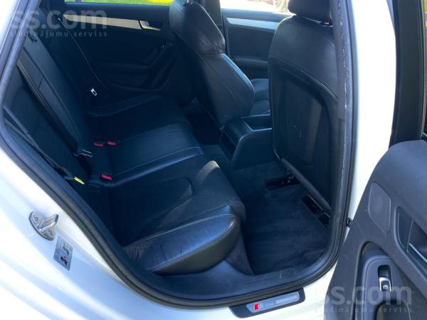 White Audi A4 2013 in Jelgava, with an engine capacity of 3.00 L and mileage of 0 thousand km for 7996 €, photo 3 on AUTOMOTO.COM.LV