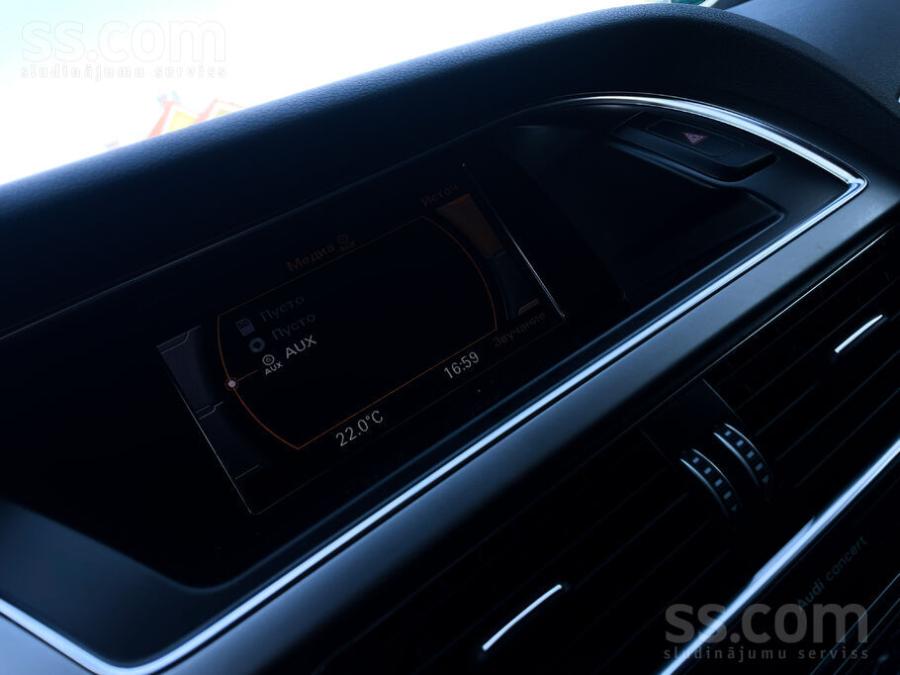 White Audi A4 2013 in Jelgava, with an engine capacity of 3.00 L and mileage of 0 thousand km for 7996 €, photo 14 on AUTOMOTO.COM.LV