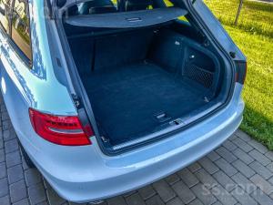 White Audi A4 2013 in Jelgava, with an engine capacity of 3.00 L and mileage of 0 thousand km for 7996 €, photo 16 on AUTOMOTO.COM.LV