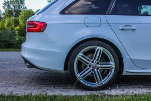 White Audi A4 2013 in Jelgava, with an engine capacity of 3.00 L and mileage of 0 thousand km for 7996 €, photo 18 on AUTOMOTO.COM.LV