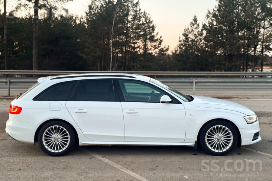 Balts Audi A4 2013 Rīga, ar dzinēja tilpumu 2.00 L un nobraukumu 305 tūkst. km par 7950 €, foto 9 vietnē AUTOMOTO.COM.LV