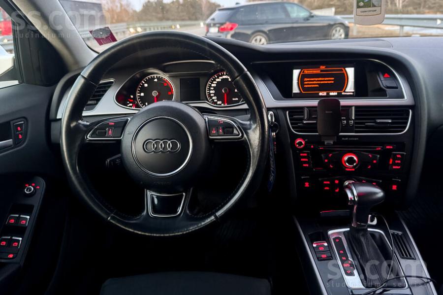 Balts Audi A4 2013 Rīga, ar dzinēja tilpumu 2.00 L un nobraukumu 305 tūkst. km par 7950 €, foto 10 vietnē AUTOMOTO.COM.LV