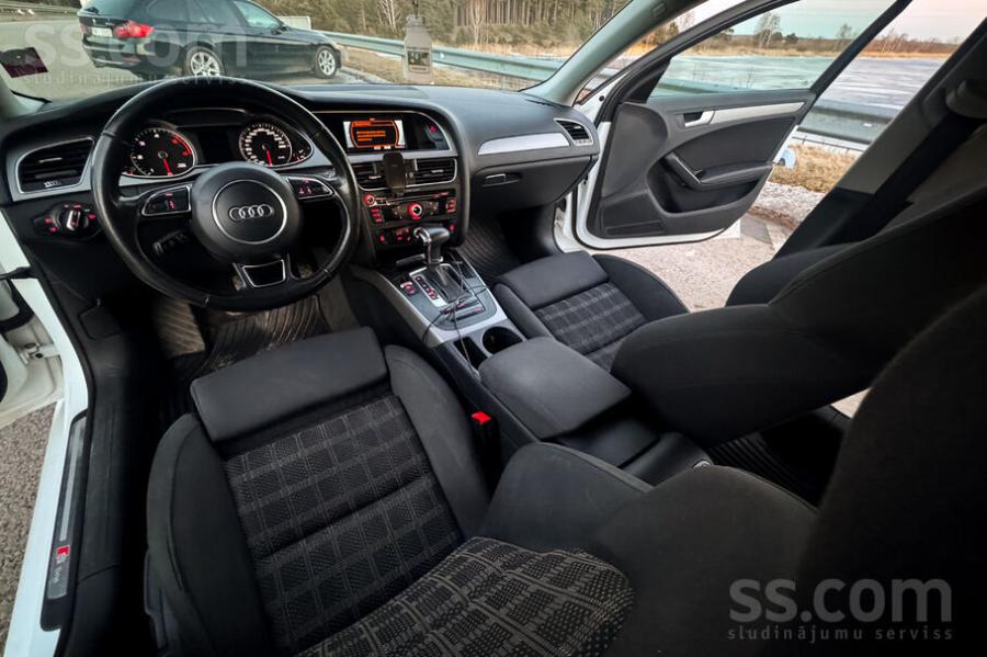 Balts Audi A4 2013 Rīga, ar dzinēja tilpumu 2.00 L un nobraukumu 305 tūkst. km par 7950 €, foto 15 vietnē AUTOMOTO.COM.LV