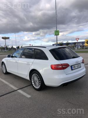 White Audi A4 2013 in Riga, with an engine capacity of 2.00 L and mileage of 196 thousand km for 9900 €, photo 5 on AUTOMOTO.COM.LV