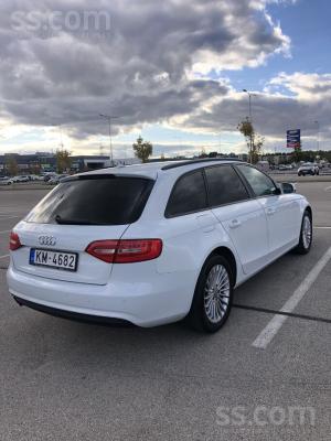 White Audi A4 2013 in Riga, with an engine capacity of 2.00 L and mileage of 196 thousand km for 9900 €, photo 7 on AUTOMOTO.COM.LV