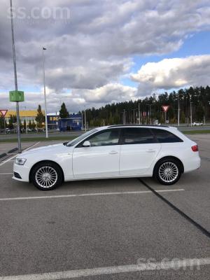 White Audi A4 2013 in Riga, with an engine capacity of 2.00 L and mileage of 196 thousand km for 9900 €, photo 8 on AUTOMOTO.COM.LV