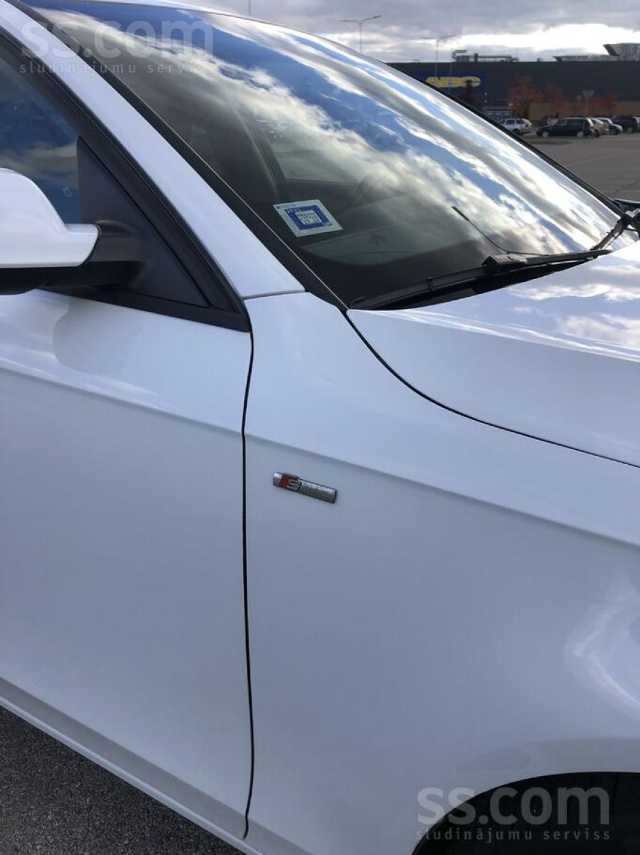 White Audi A4 2013 in Riga, with an engine capacity of 2.00 L and mileage of 196 thousand km for 9900 €, photo 9 on AUTOMOTO.COM.LV